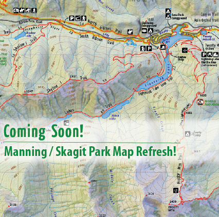 3rd Edition of Manning Park Hiking Map is Coming Soon! – CGC Maps